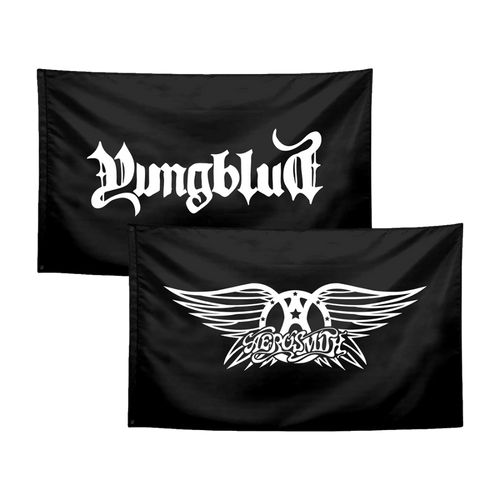 Aerosmith & YUNGBLUD - One More Time FLAG - YUNGBLUD Official Store